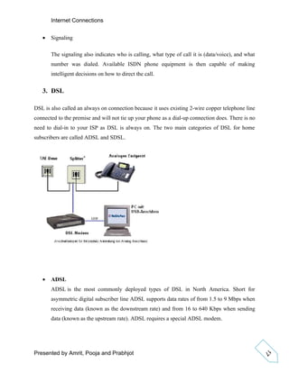Report of internet connections | DOC