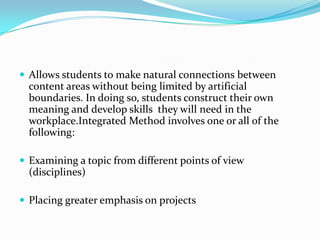 Inductive, Deductive, Integrated and Lecture Method of Teaching | PPTX