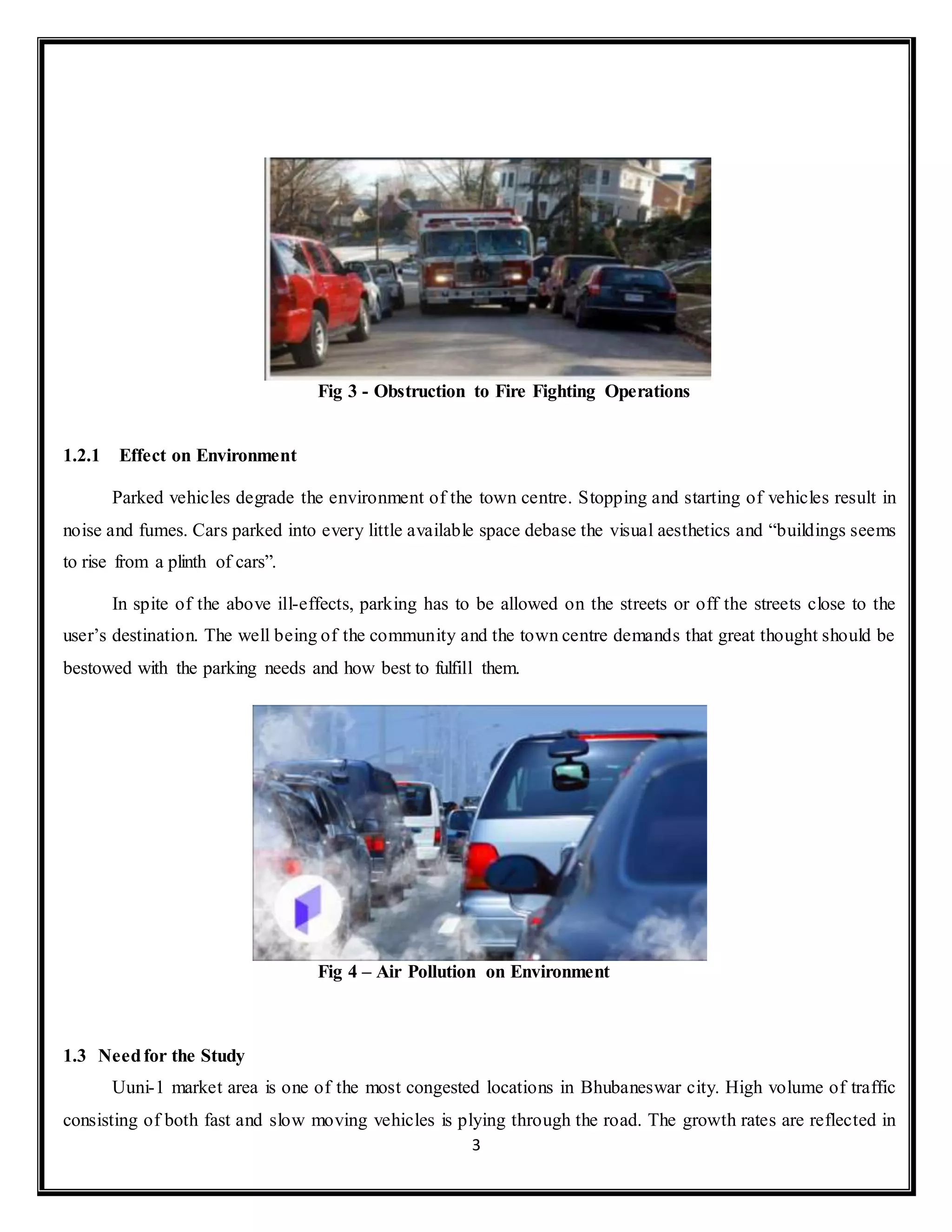 Report of parking problem | DOCX