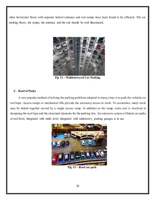 Report of parking problem | DOCX