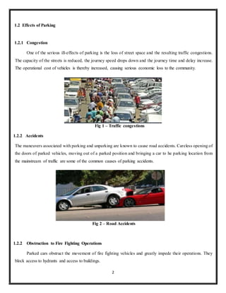 Report of parking problem | DOCX