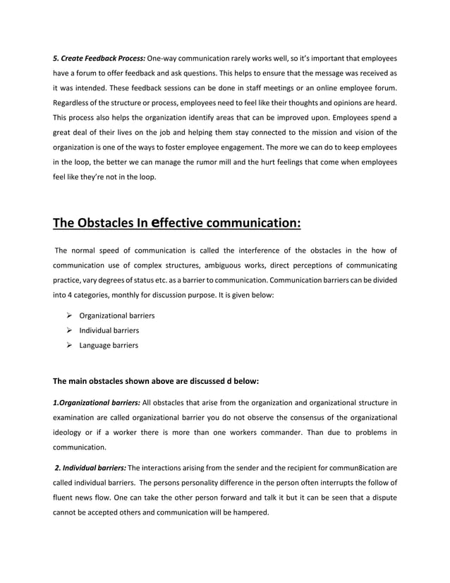 Effective Communication Brings Successful Change in Organization | PDF