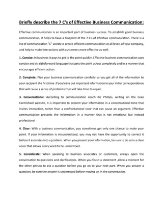 Effective Communication Brings Successful Change in Organization | PDF