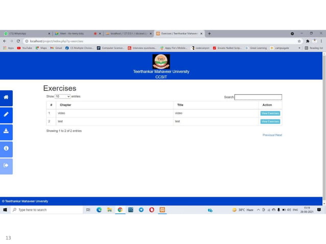 Virtual Education System (manage classes) | PPT Virtual Education System (manage classes) | PPT