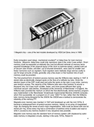 Random Access Memory ( RAM) | DOCX