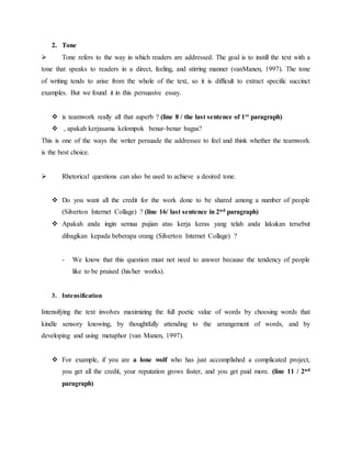 Report of Translation 'vocative function' | DOCX