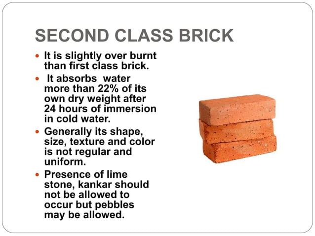 Report on a building material [ bricks] | PPTX | Geology | Science