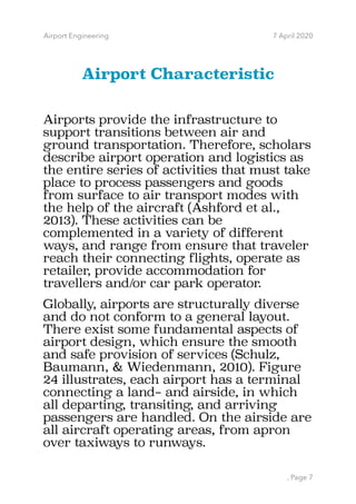 Report on airport engineering | PDF