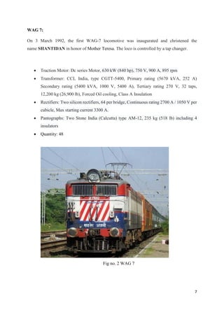 Report on Ajni electric Loco shed Nagpur | PDF