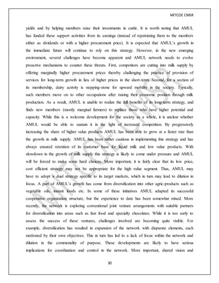 Report on amul | DOCX