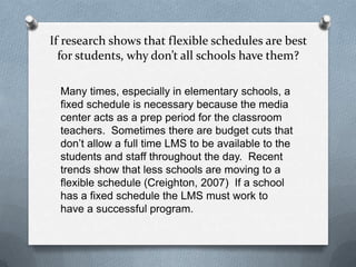 Fixed vs. Flexible Schedules | PPTX