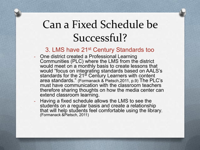 Fixed vs. Flexible Schedules | PPT