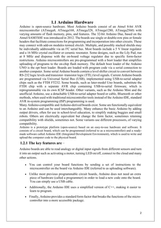 Report on arduino | PDF