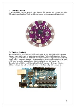 Report on arduino | PDF