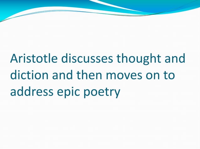 Aristotle's Poetics | PDF | Poetry | Books and Literature