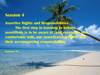 Report on assertiveness | PPT