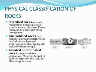 Report on building material[ rock and stone | PPT
