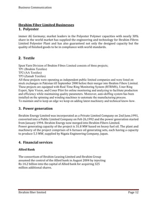 Report On Business Communication | DOCX