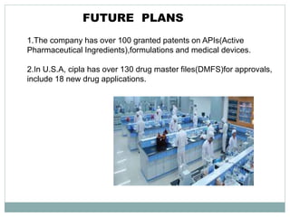 Report on cipla | PPT