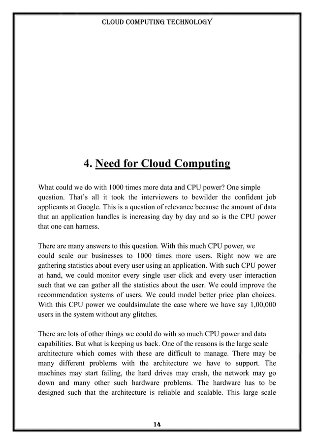 Report on cloud computing by prashant gupta | DOCX | Cloud Computing | Internet
