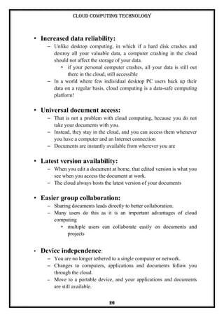Report on cloud computing by prashant gupta | DOCX