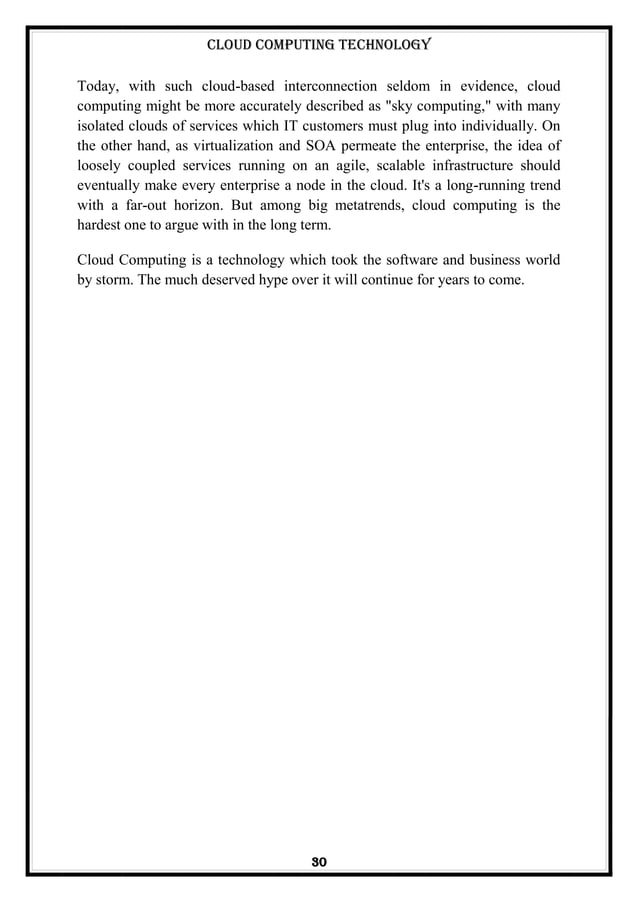 Report on cloud computing by prashant gupta | DOCX | Cloud Computing | Internet