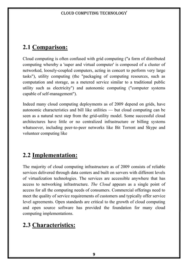 Report on cloud computing by prashant gupta | DOCX | Cloud Computing | Internet