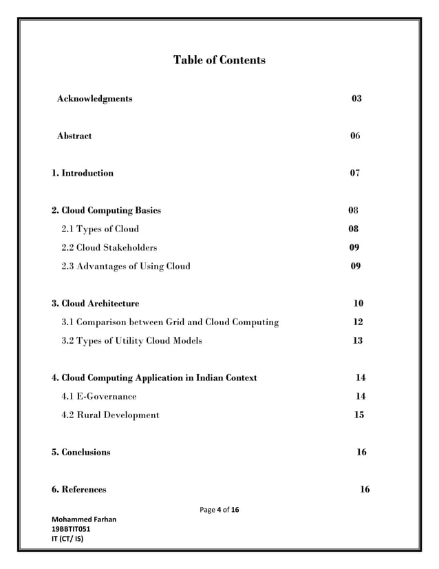 Report On Cloud Computing Pdf