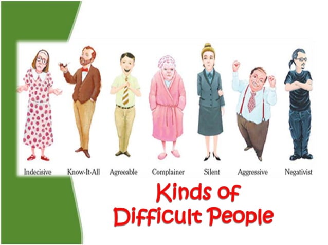 Coping with difficult people | PPTX