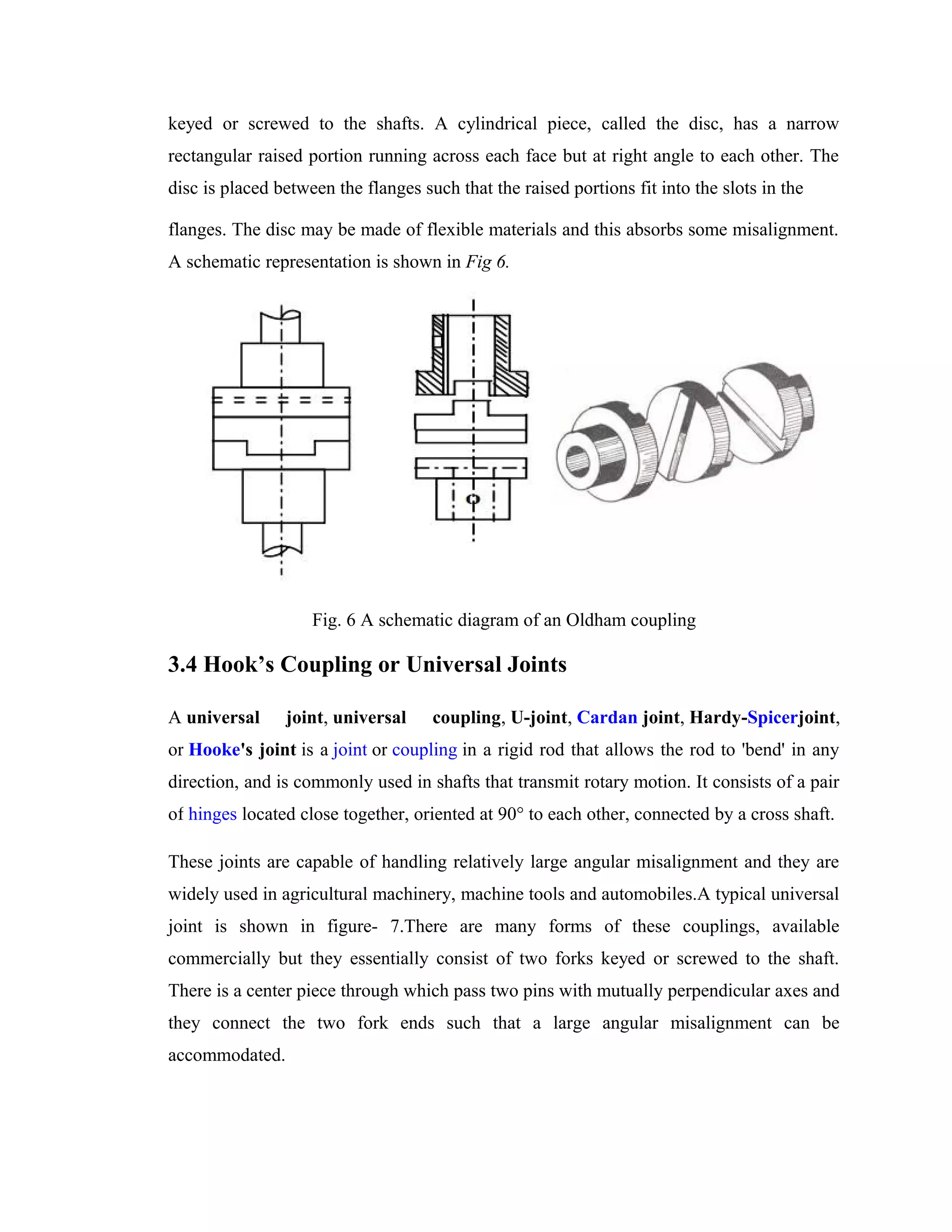 Report on couplings | DOC