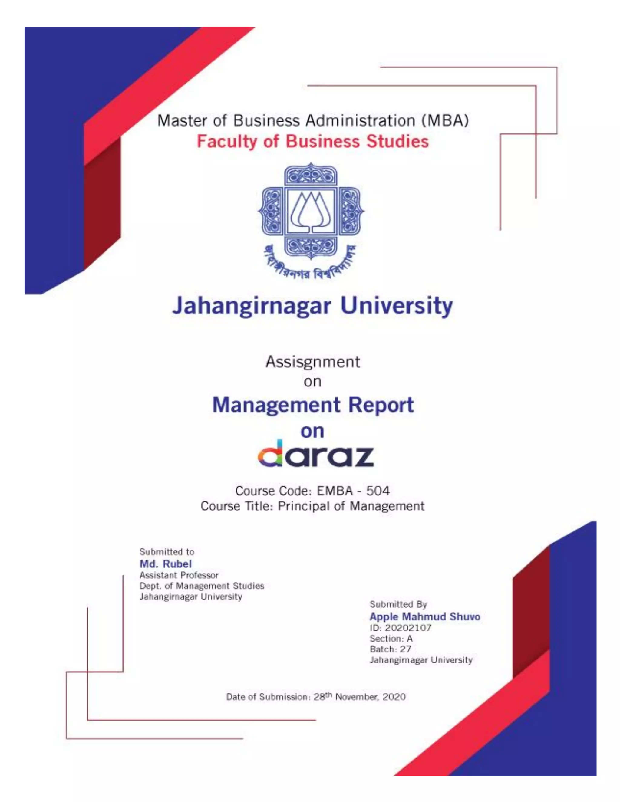 Report on daraz_by_apple mahmud _20202107-converted | PDF