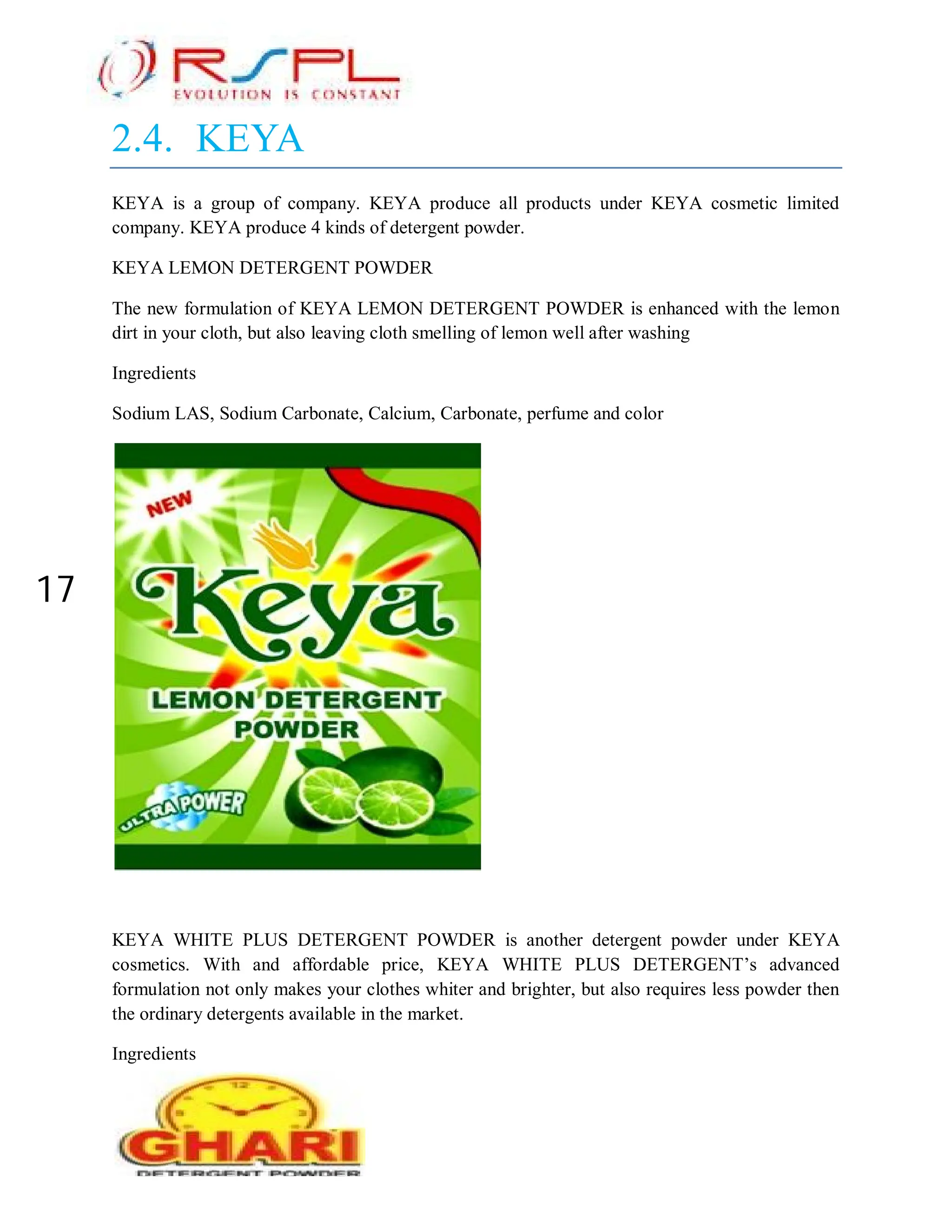 Report on Detergent industry of BD.pdf