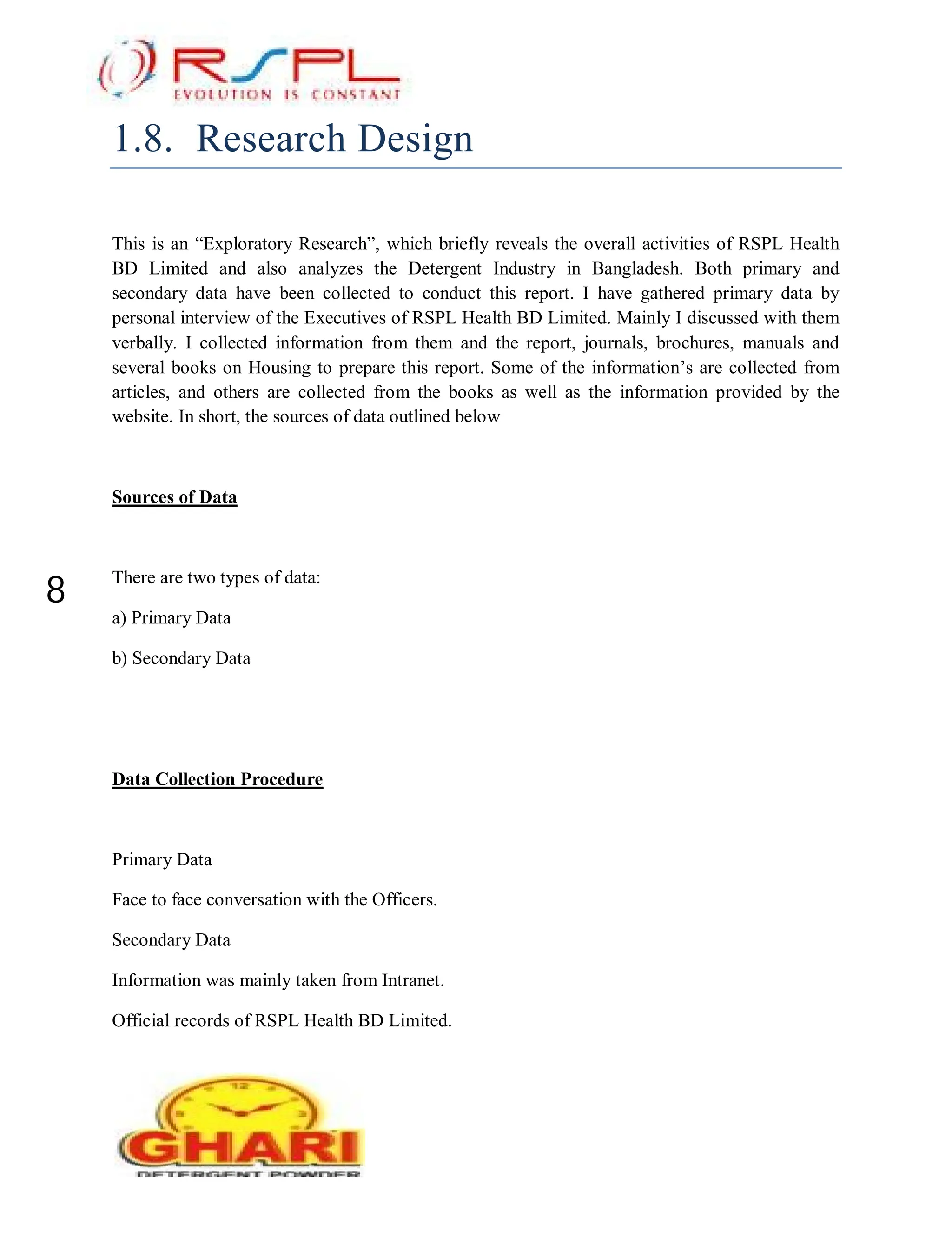 Report on Detergent industry of BD.pdf