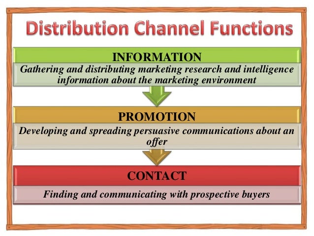 Report on Distribution Channels