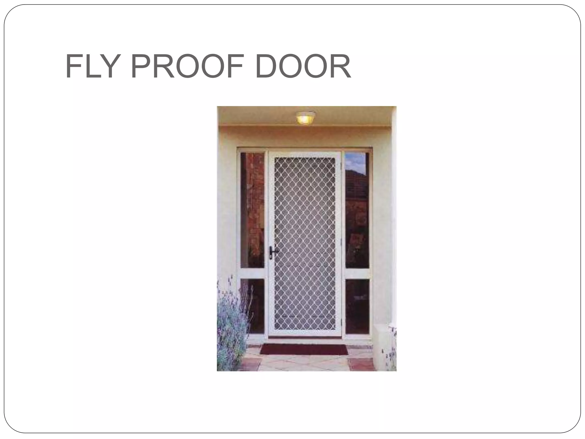 Report on doors | PPTX