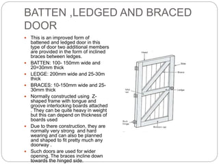 Report on doors | PPTX