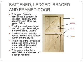 Report on doors | PPTX