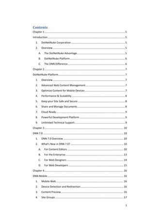 Report on dotnetnuke | PDF