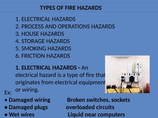 fire hazardreport on DRRR powerpoint sample | PPTX