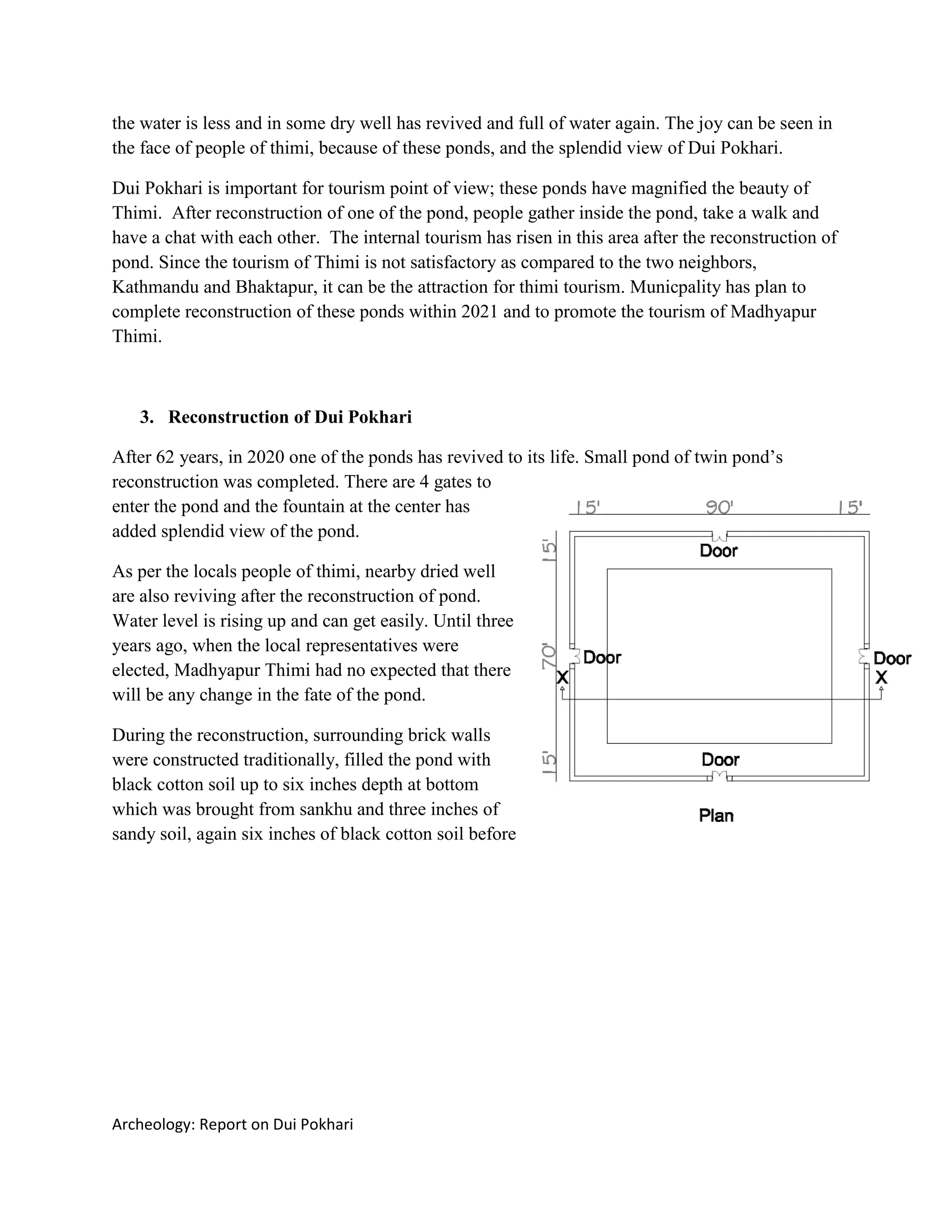Report on dui pokhari ( nigu pukhu ) | PDF