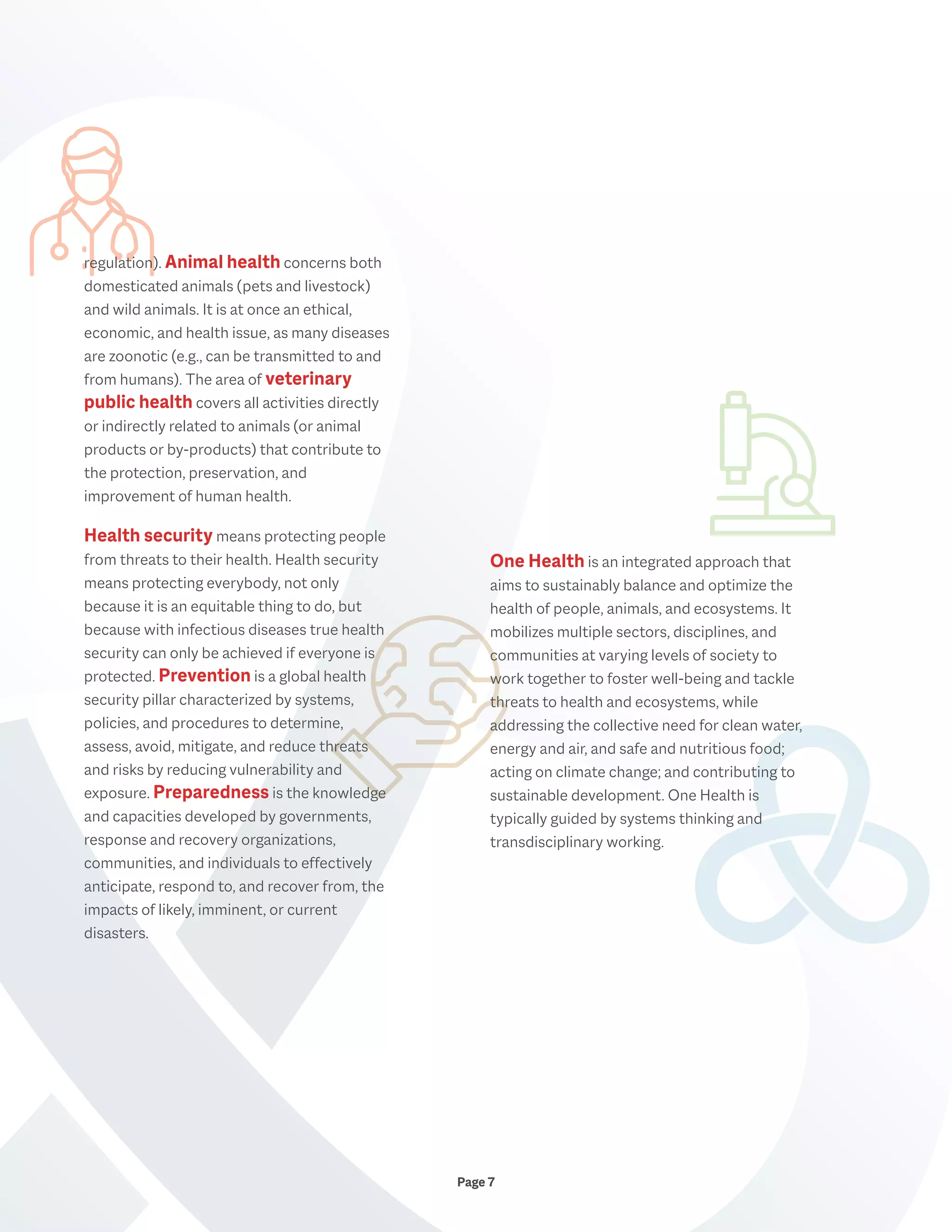 Report One Health.pdf | Infectious Diseases | Diseases and Conditions