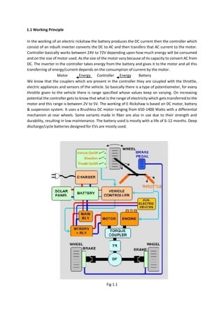 Report on electric rickshaw and case studies | PDF