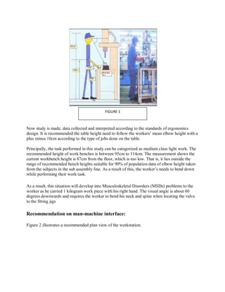 Report on ergonomic design of workstations | PDF