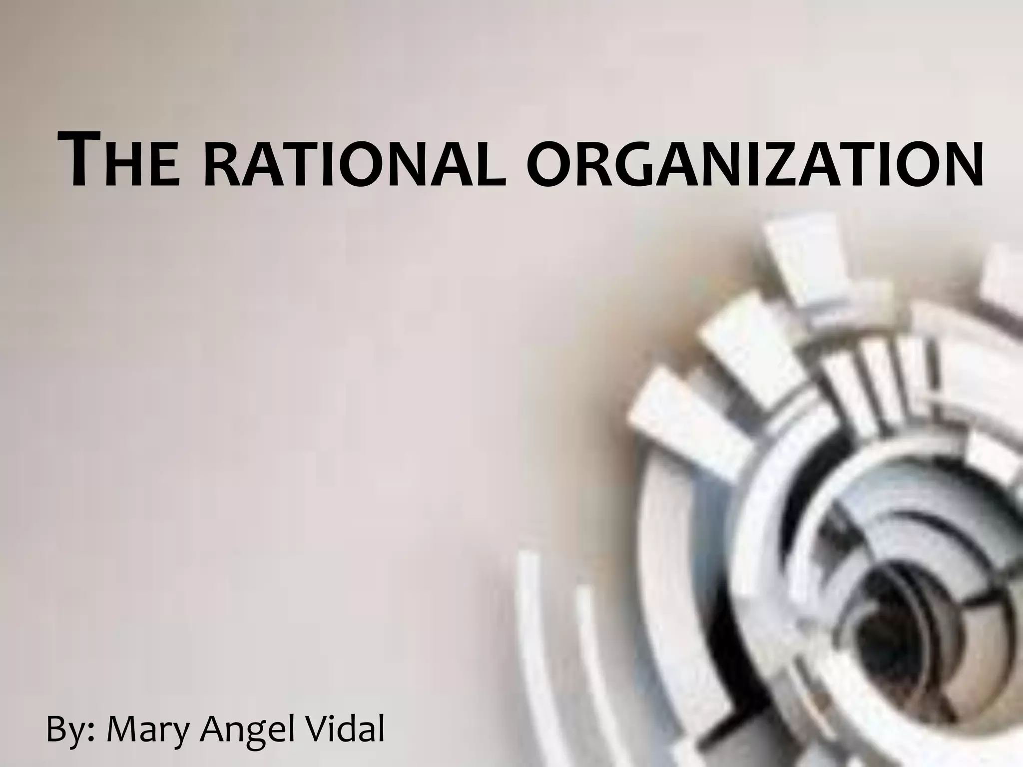 Rational, Political and Caring Organization (Business Ethics) | PPTX