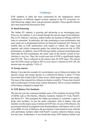 Electric vehicles in India (Report) | PDF