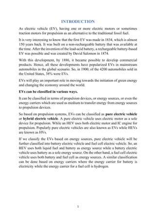 Electric vehicles in India (Report) | PDF