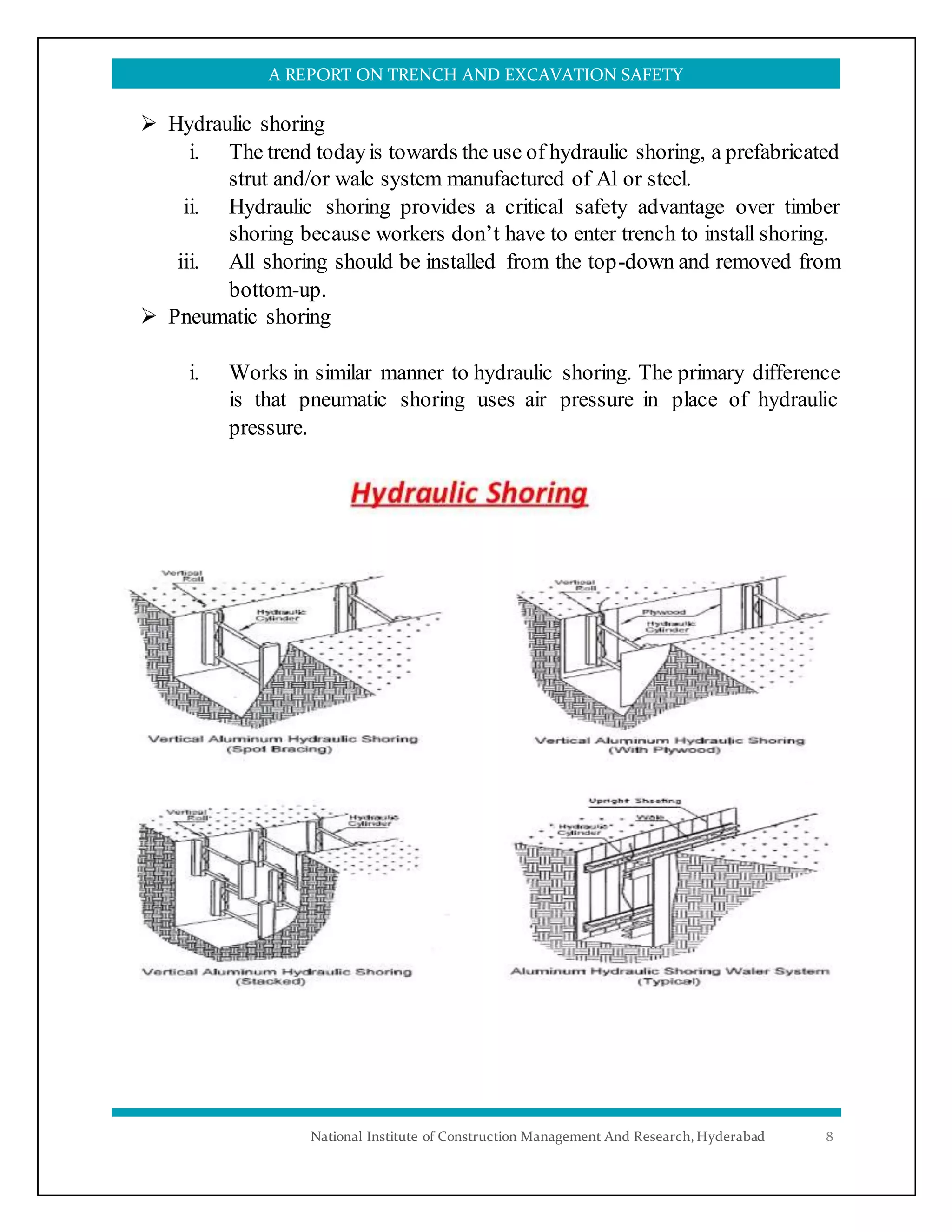Report on excavation | DOCX