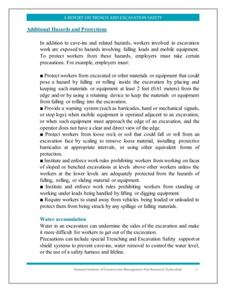 Report on excavation | DOCX