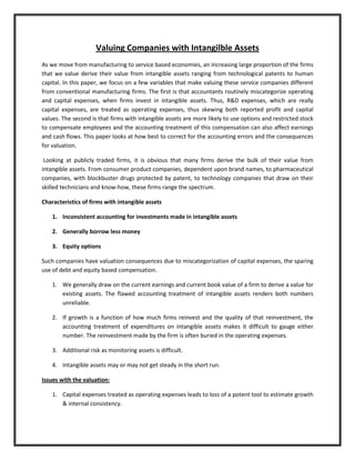 Report on financial research paper | PDF