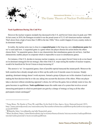 Report on game theory 20131214 | PDF | Board Games and Puzzles | Games ...